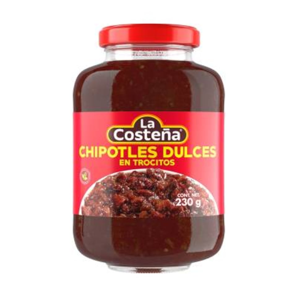 Chipotles La Costeña Dulces en Trocitos 230gr.