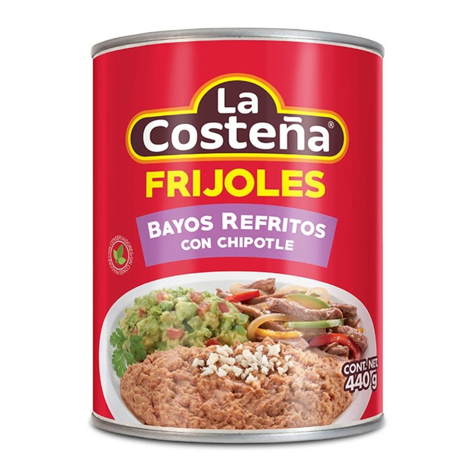 Frijoles Bayos La Costeña Chipotle (Lata) 440gr.